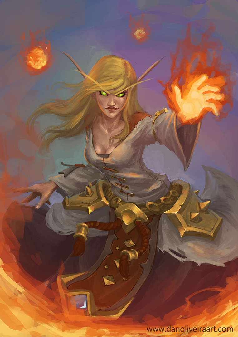ArtStation - Fire Mage