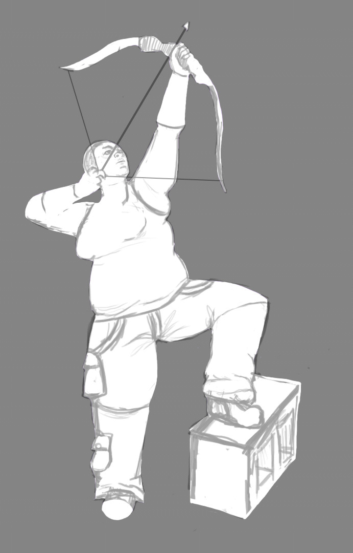 ArtStation - Female Pose Gif