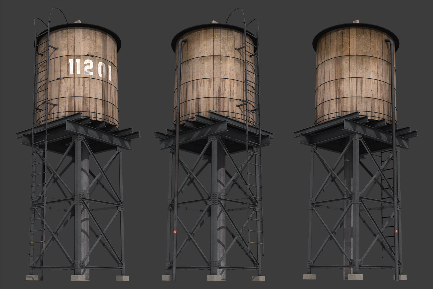 ArtStation - New York Water Tank