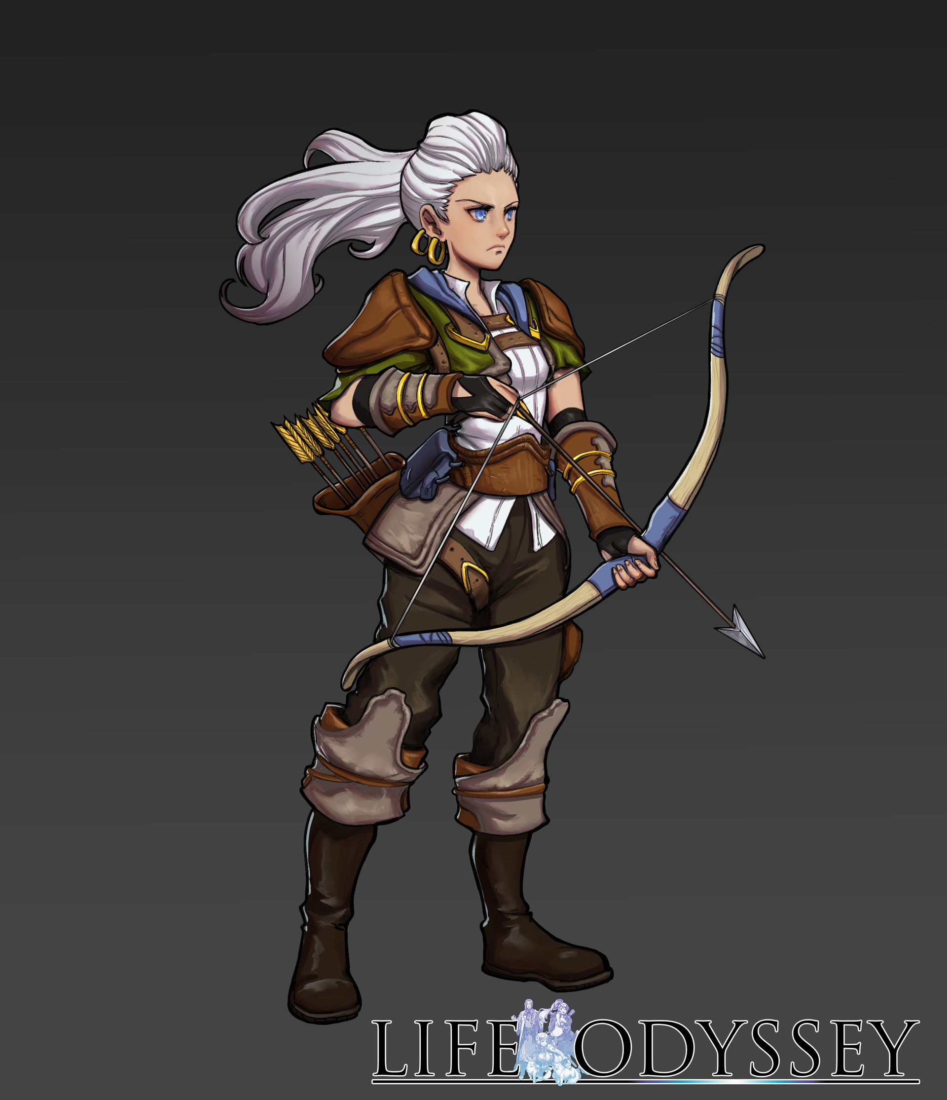 ArtStation - Archer Class: Female