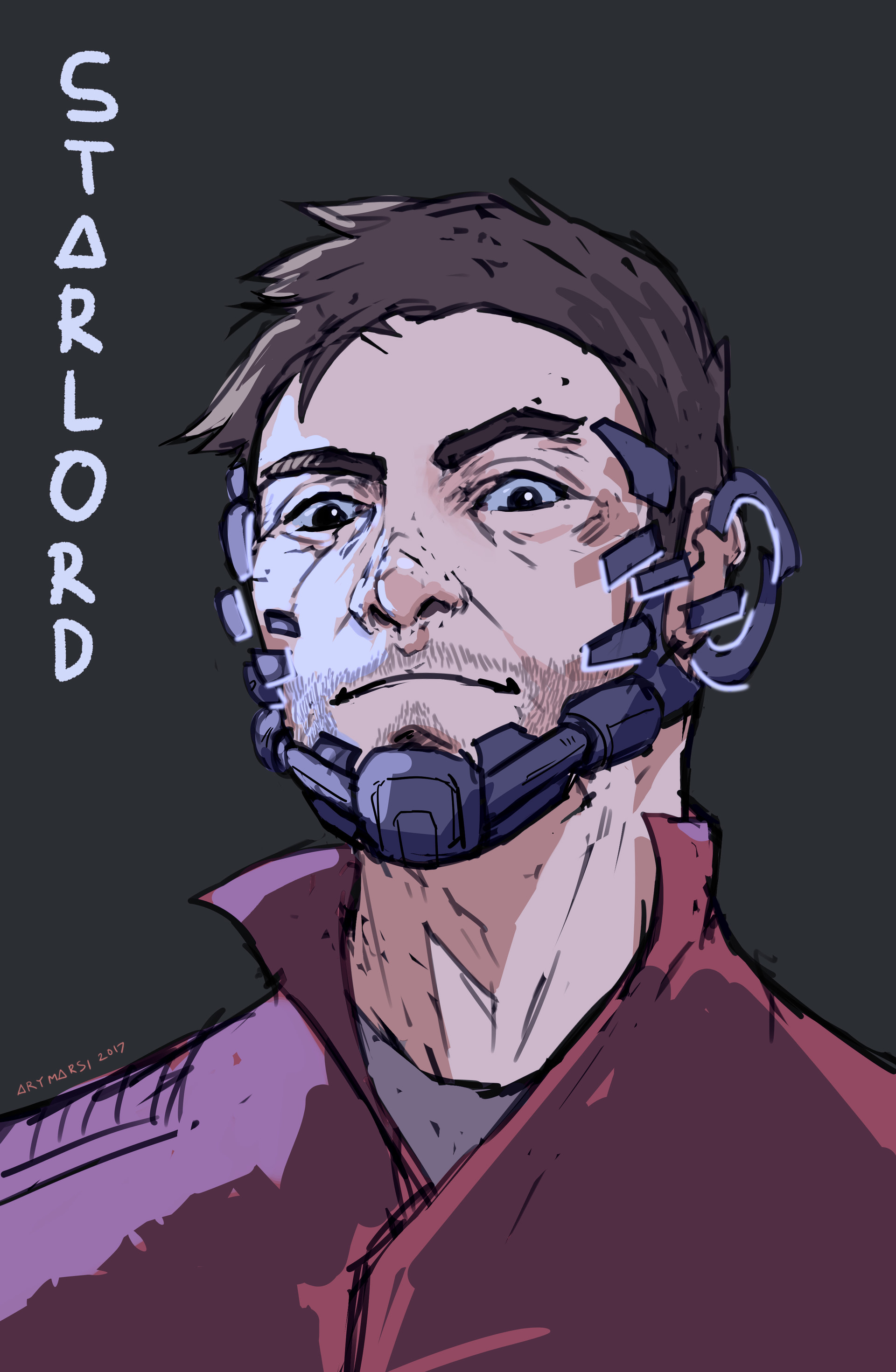 ArtStation - Peter Quill Fanart!