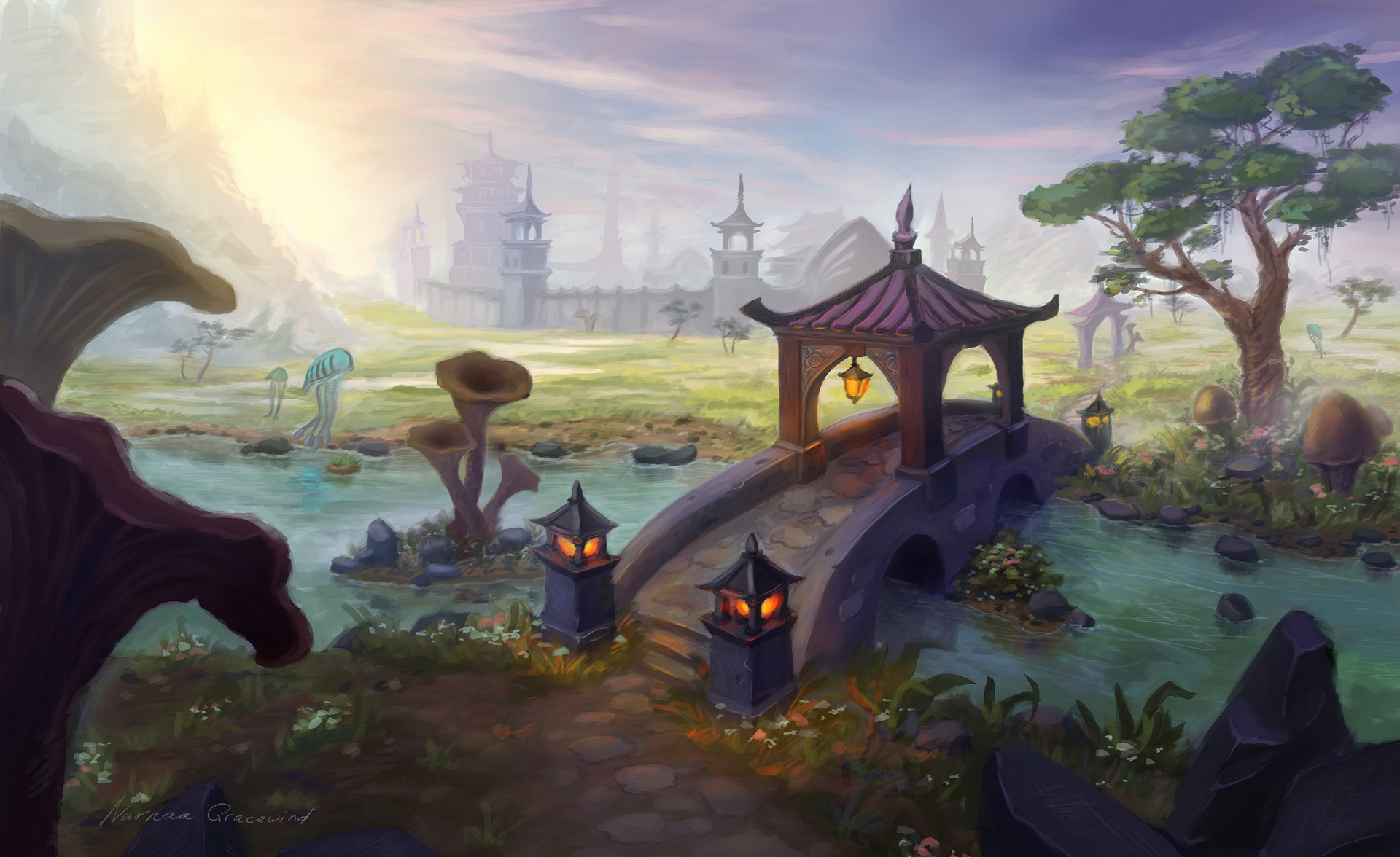 ArtStation - Road to Mournhold