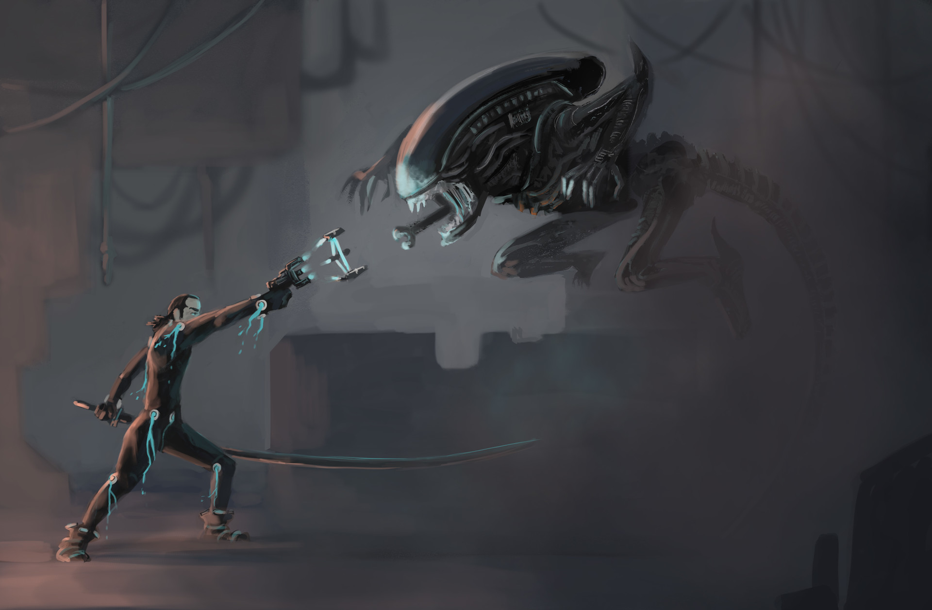 Xenomorph Vs Necromorph