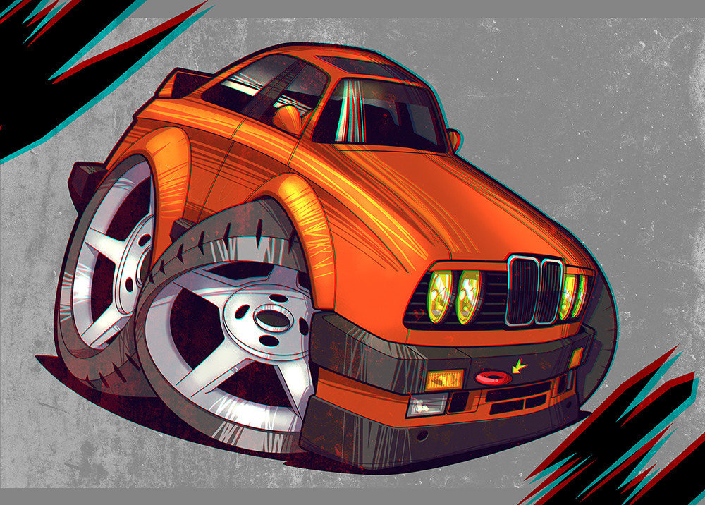 ArtStation - BMW 325