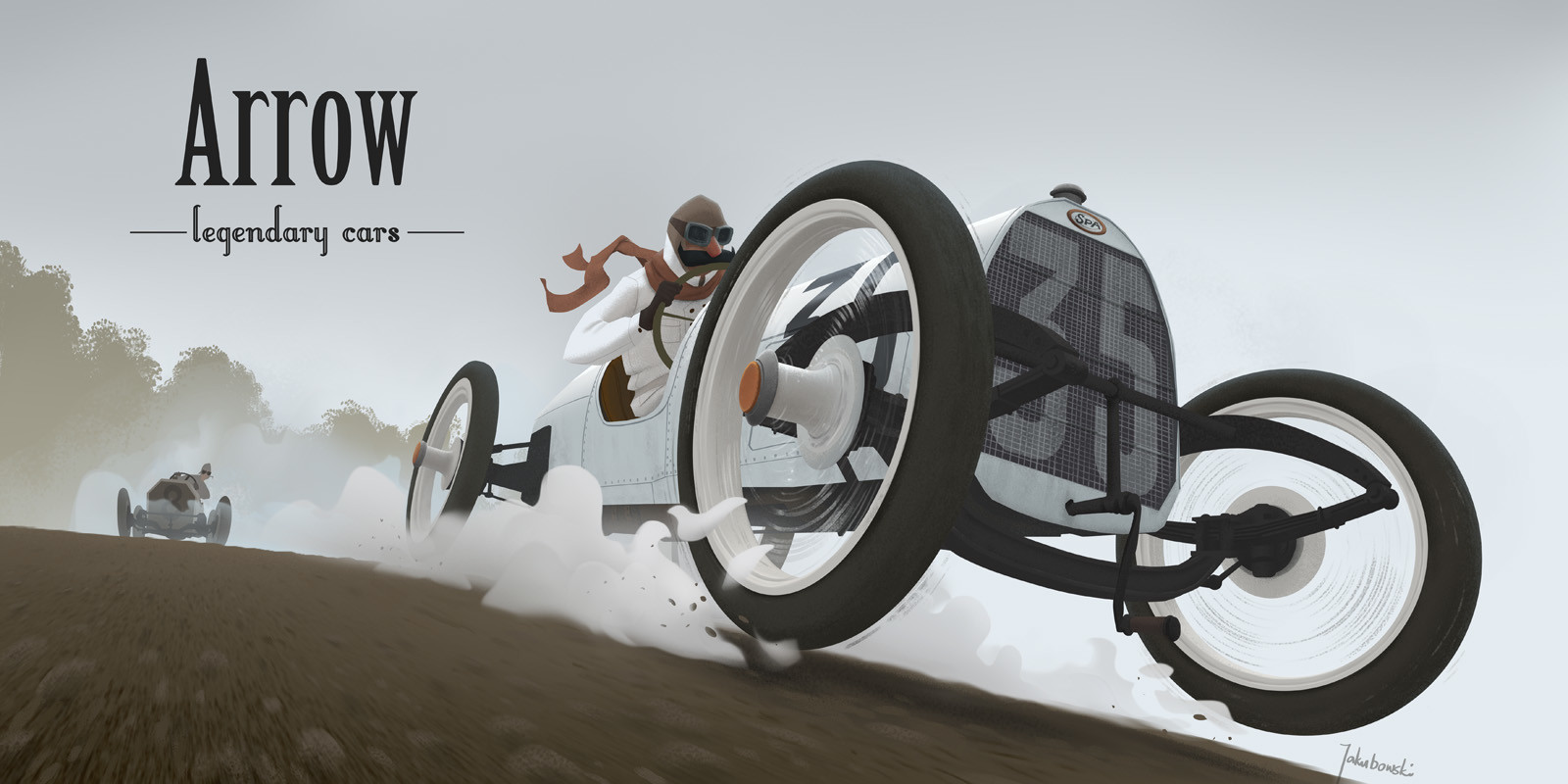 ArtStation - Legendary cars - Arrow