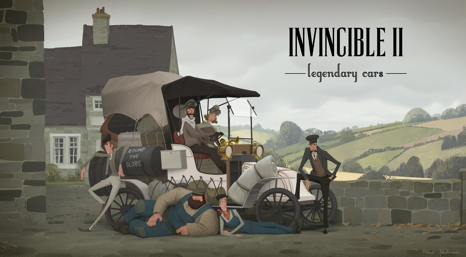 ArtStation - Legendary cars - Invincible II