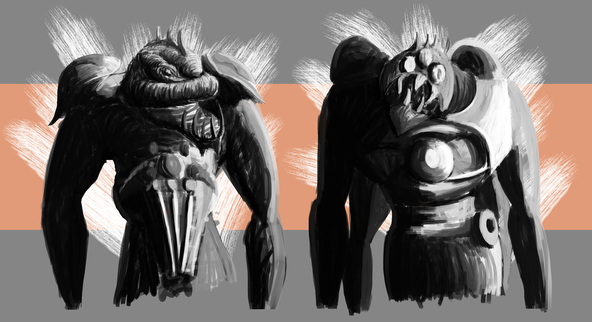 ArtStation - Kara: a new Warrior and Monster.