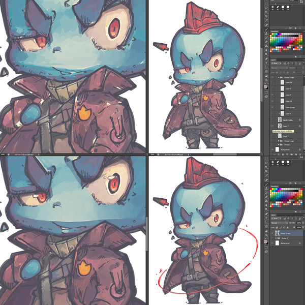 how to draw chibi yondu