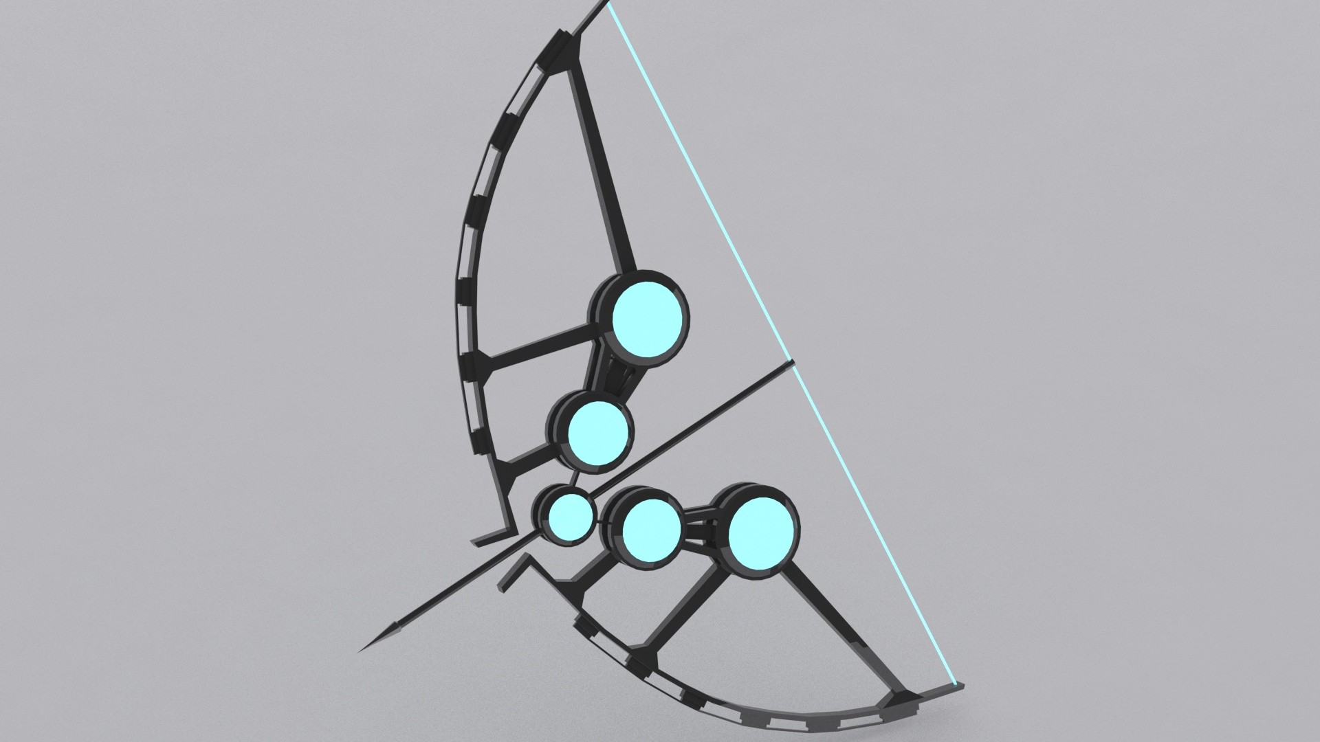 Futuristic Bow And Arrow