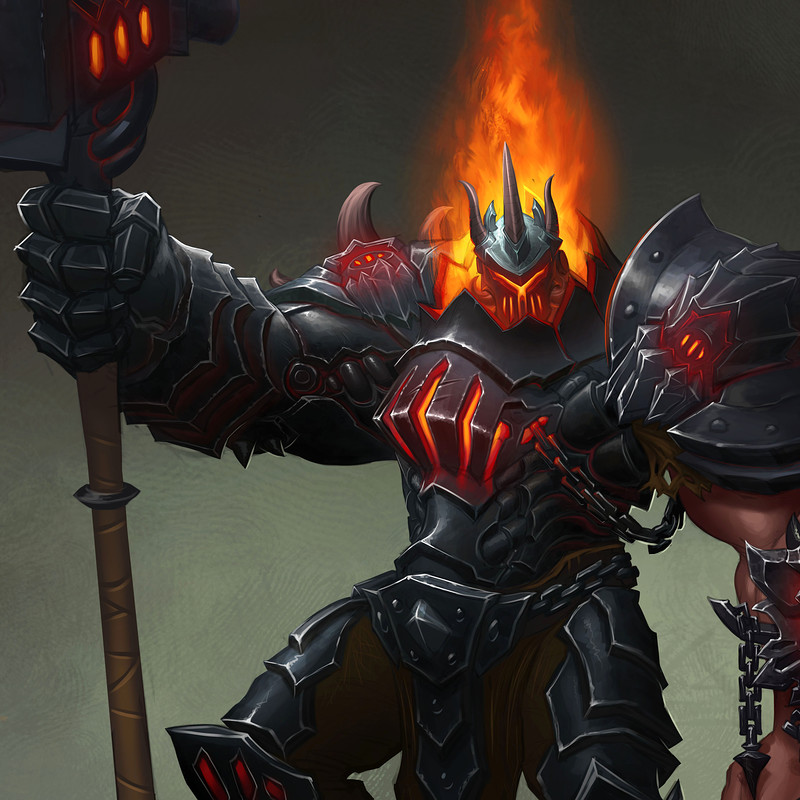 ArtStation - Mashup: Reinhardt+Blackhand, J.B. Van Harmontt