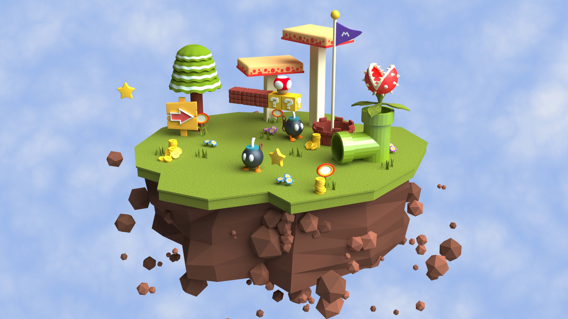 ArtStation - SuperMario 3D