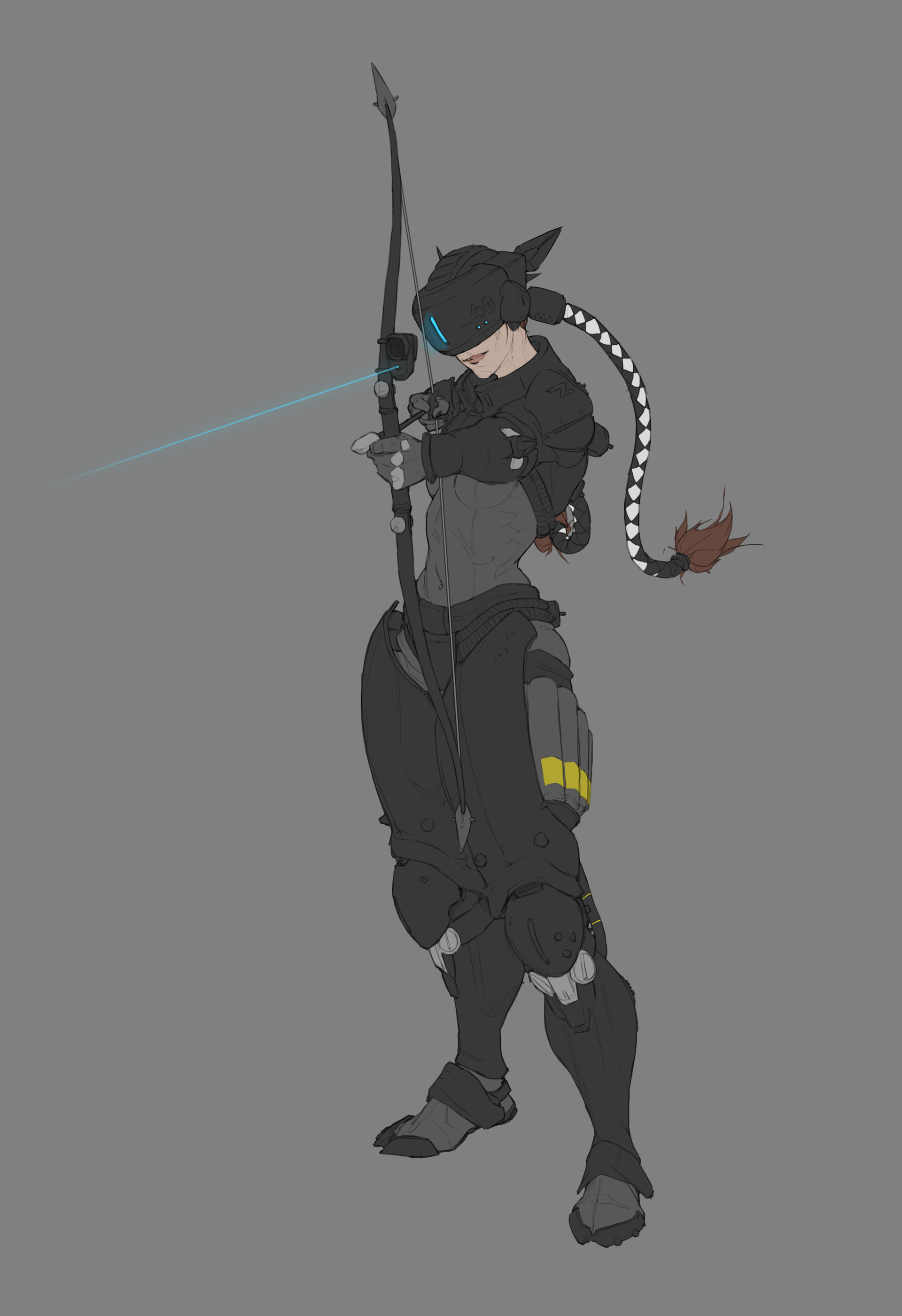 ArtStation - Cyberpunk Archer