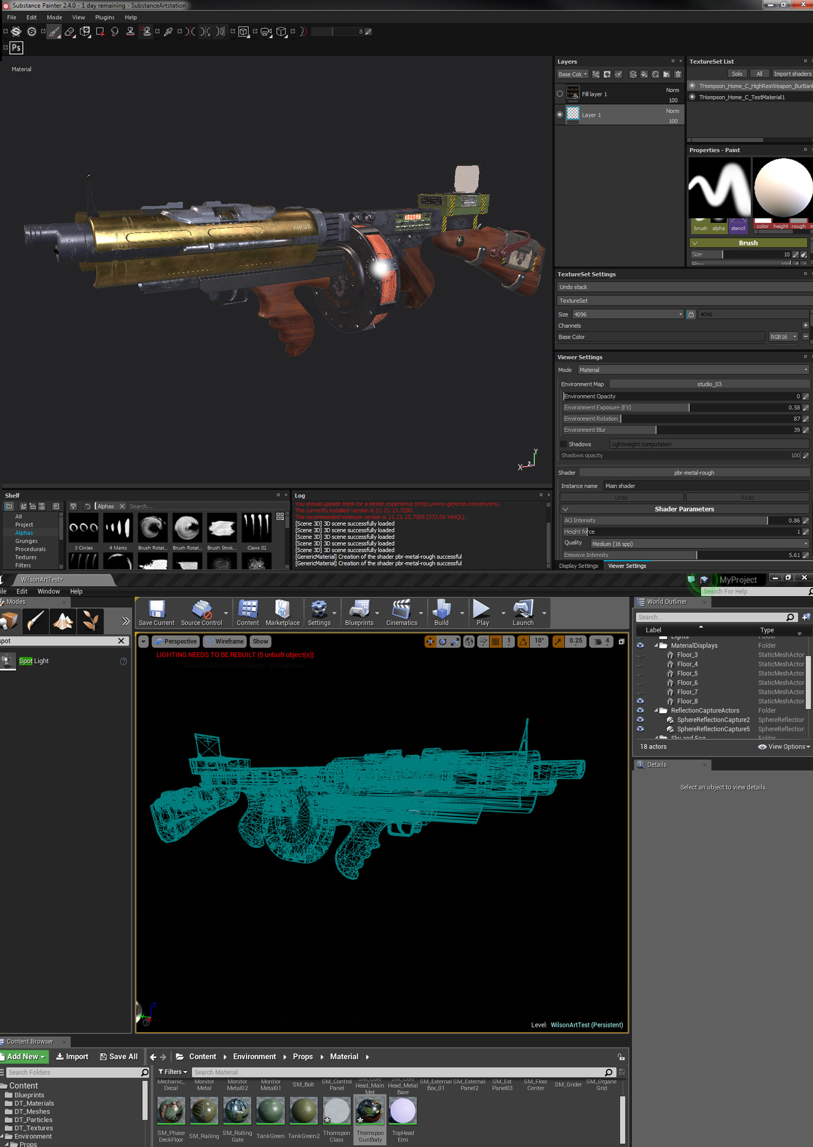 Wilson Ip - Weapon for an Unannouced VR project