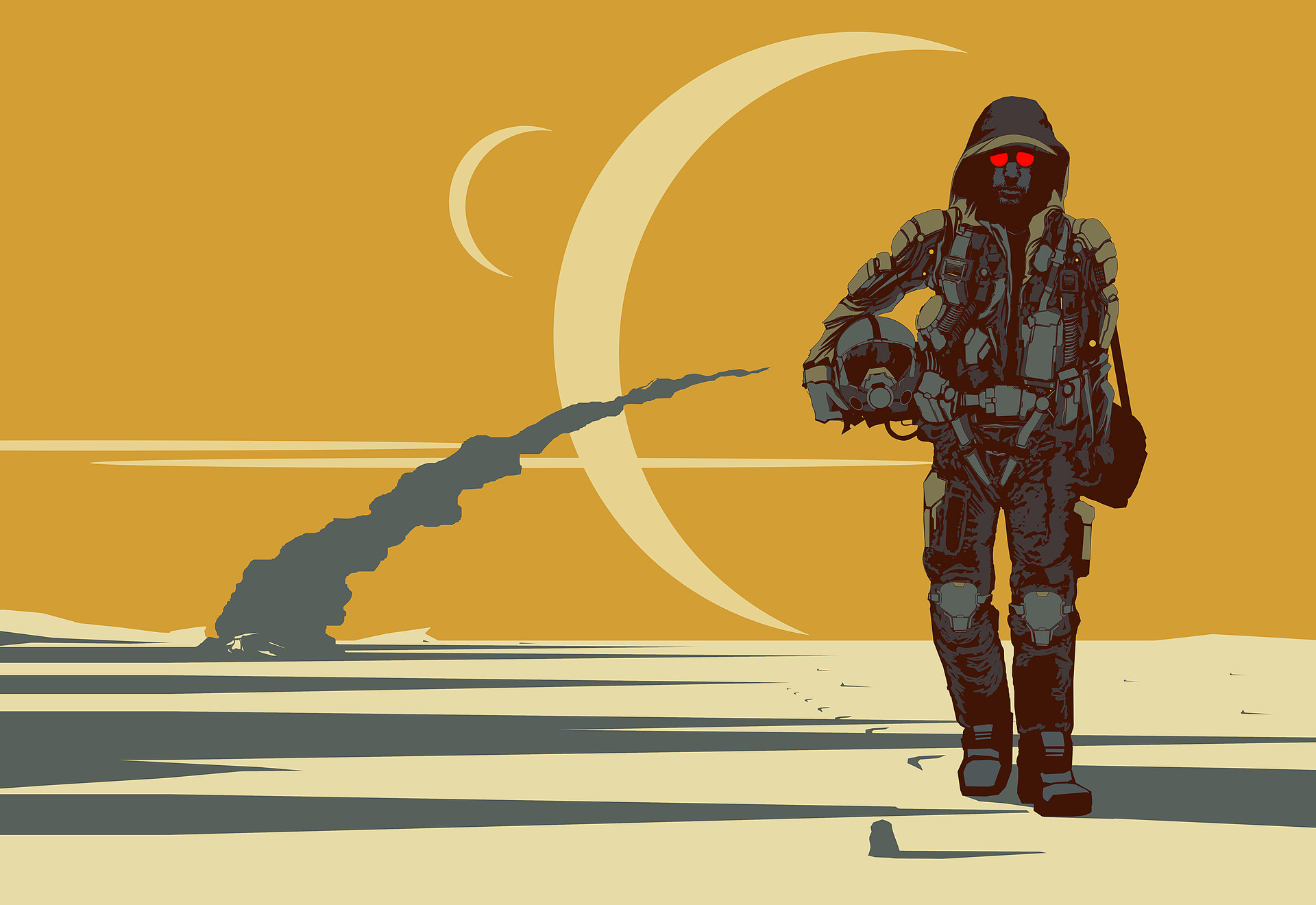 ArtStation - DESERT MONK