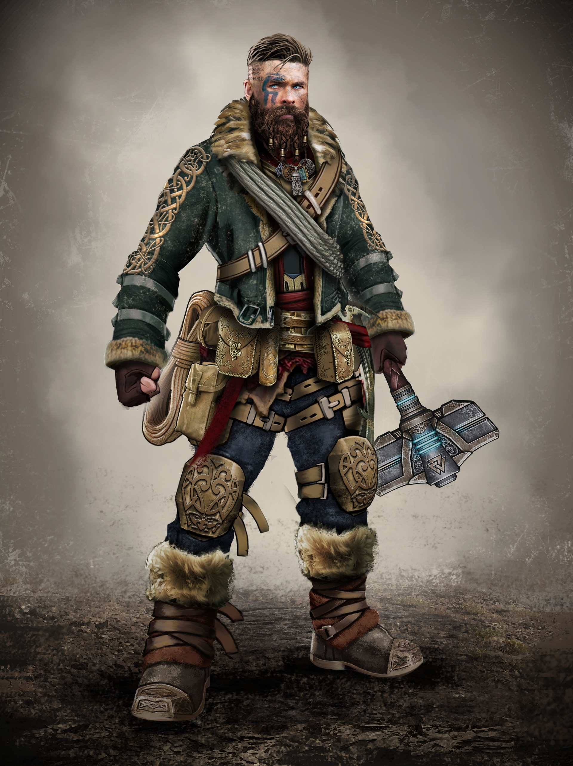 ArtStation - Norse Explorer Arnthorr