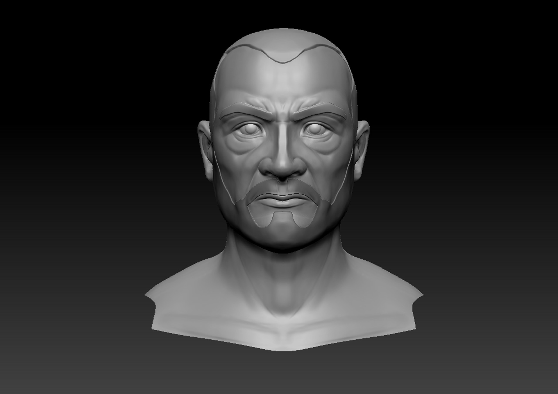ArtStation - Clone Head - 3-D Interpretation