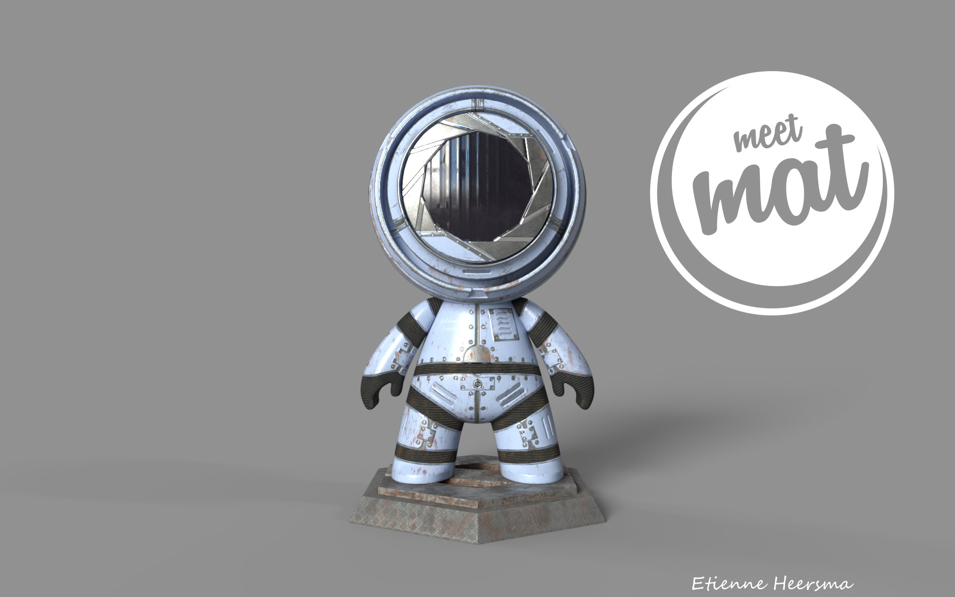 ArtStation - Meet Mat A Droid With Substance