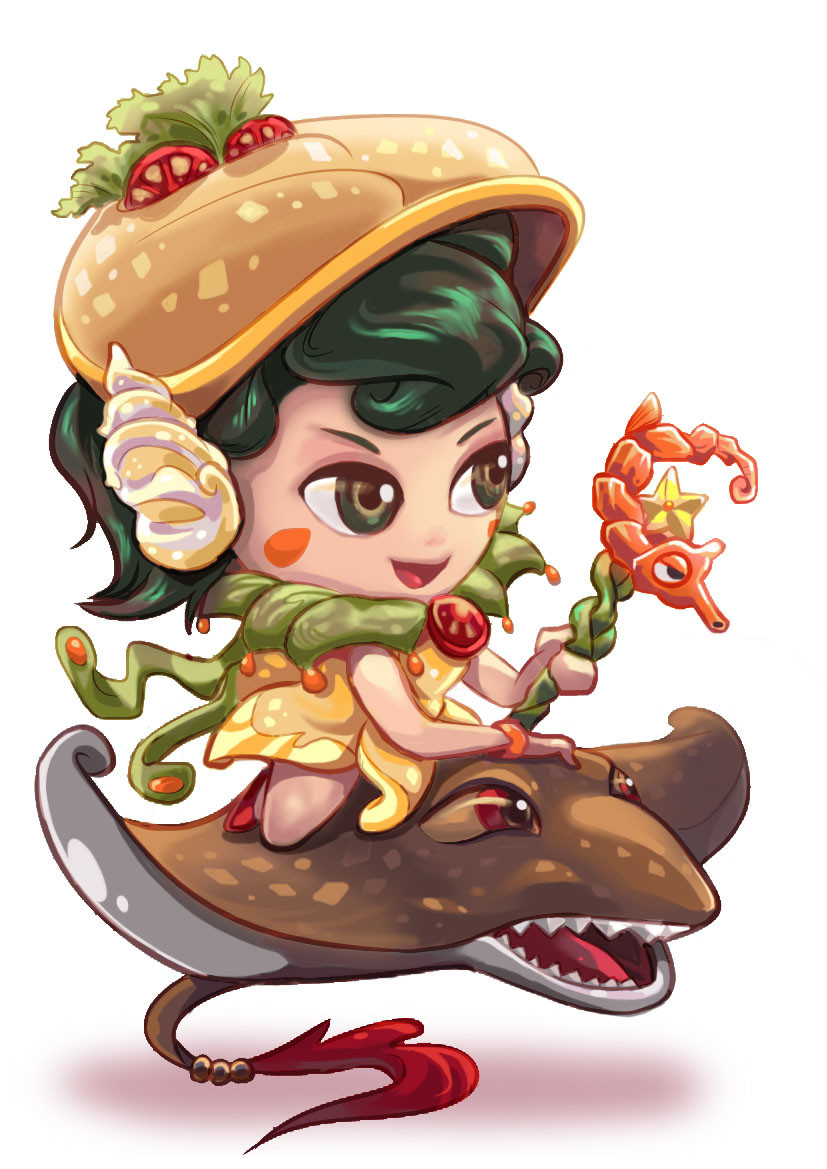 ArtStation - Sandwitch chibi character design