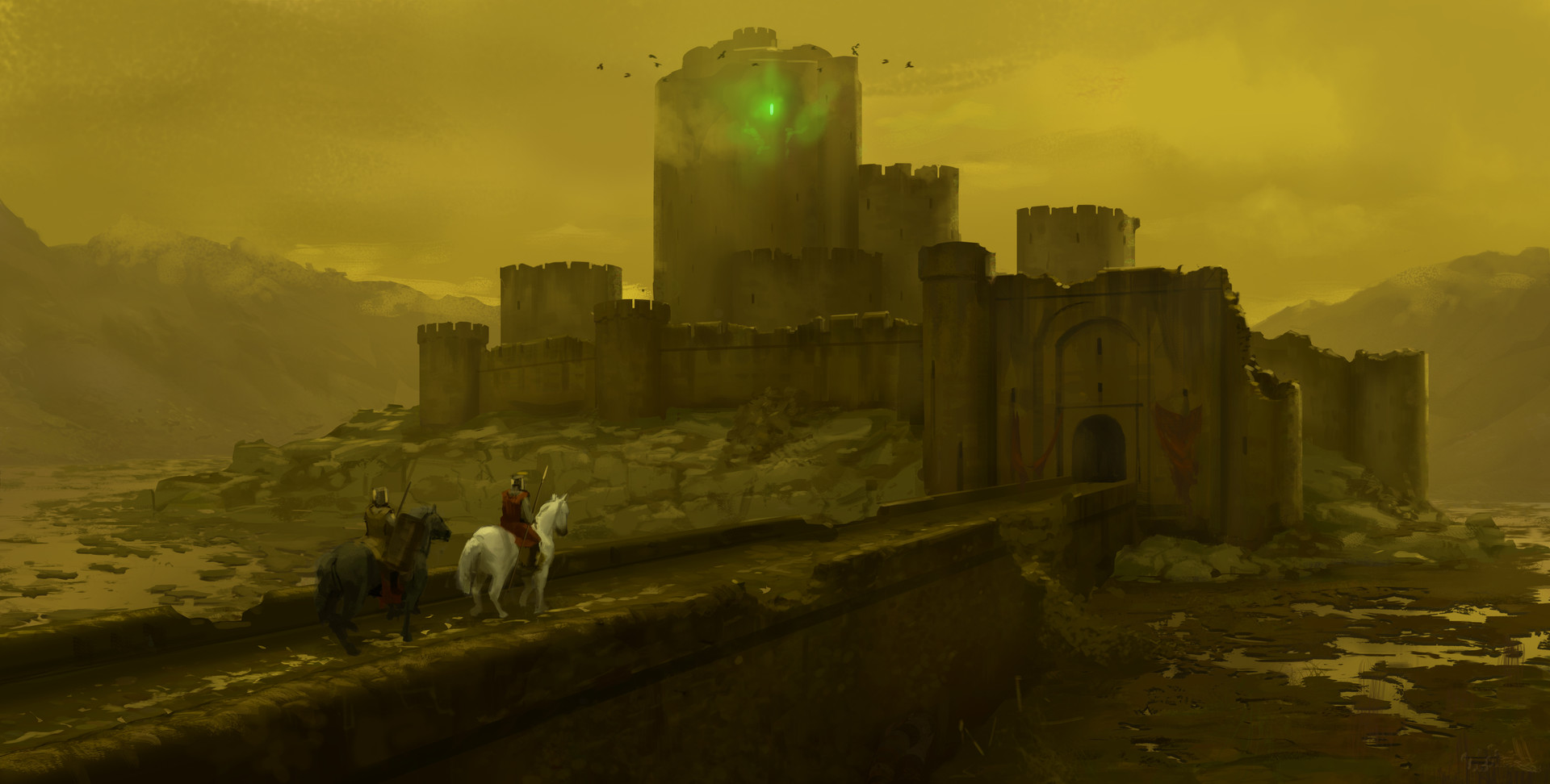 ArtStation - Swamp Castle