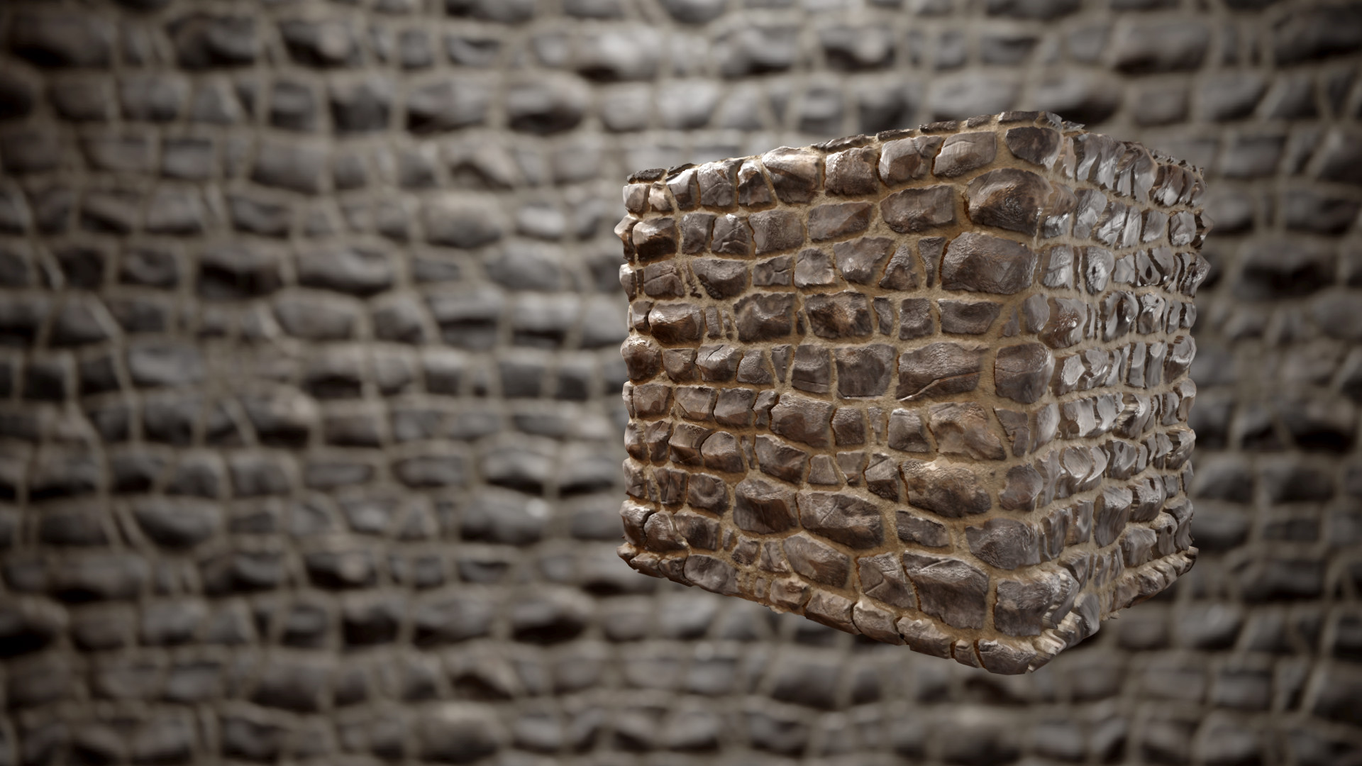 ArtStation - Stone Bricks Material