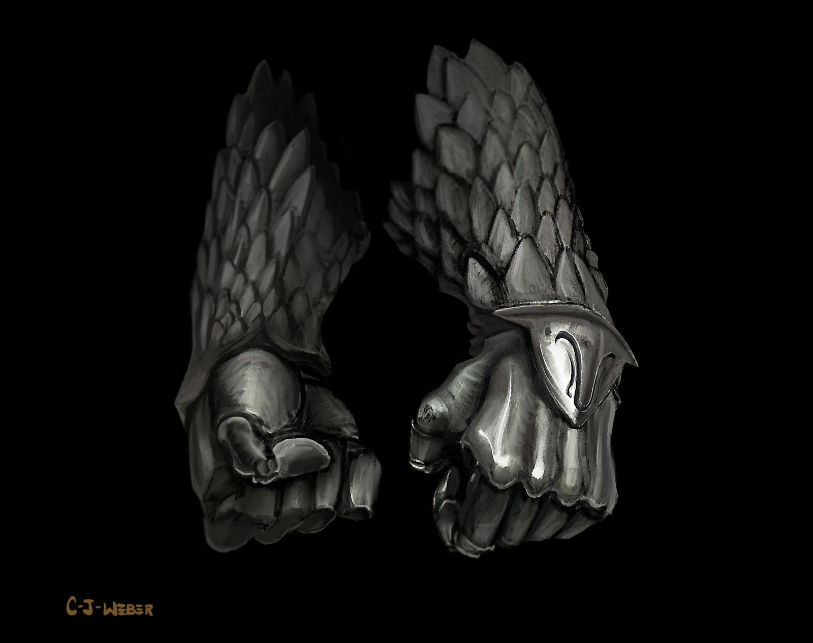 Corey-James Weber - Gauntlets and Gloves