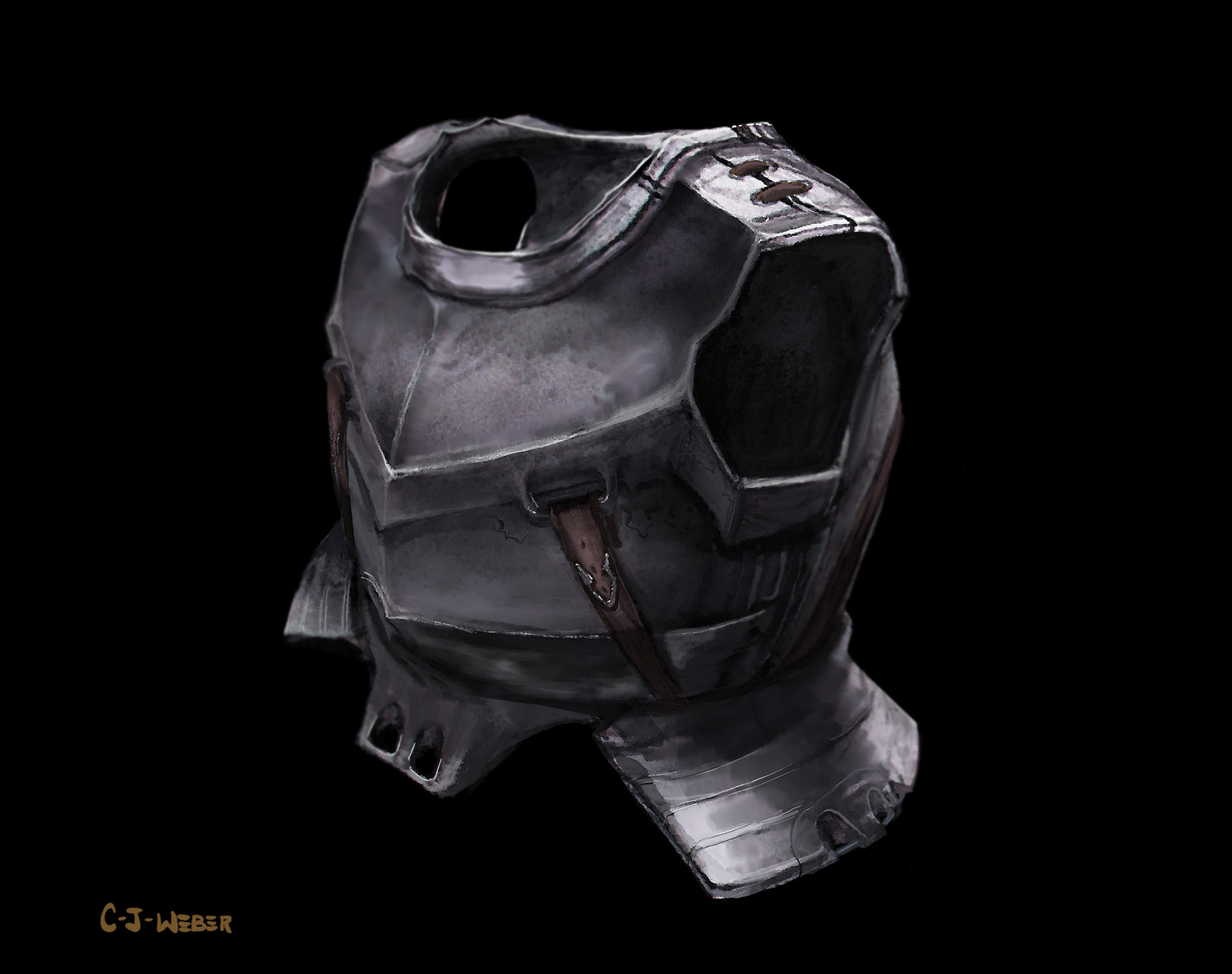 Corey-James Weber - Armor worn on the Torso
