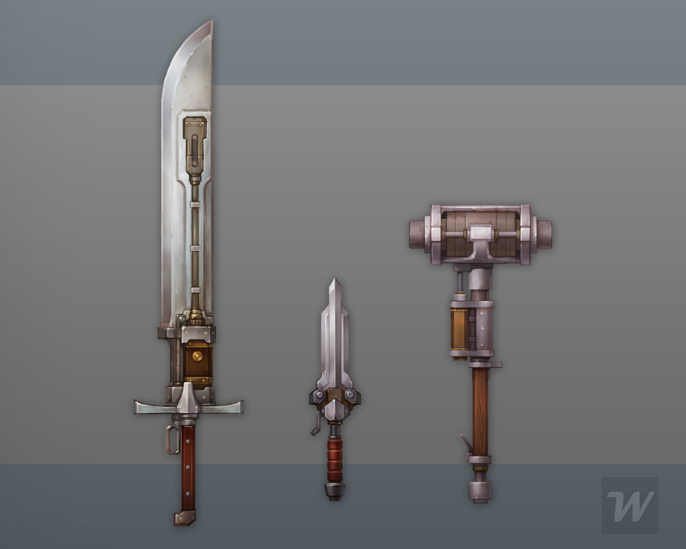 ArtStation - weapon concepts