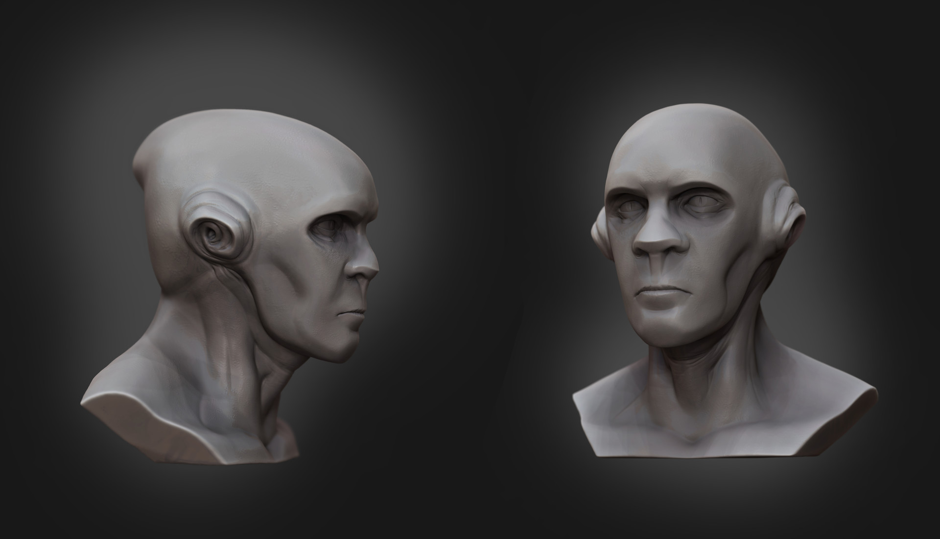 ArtStation - Alien Bust