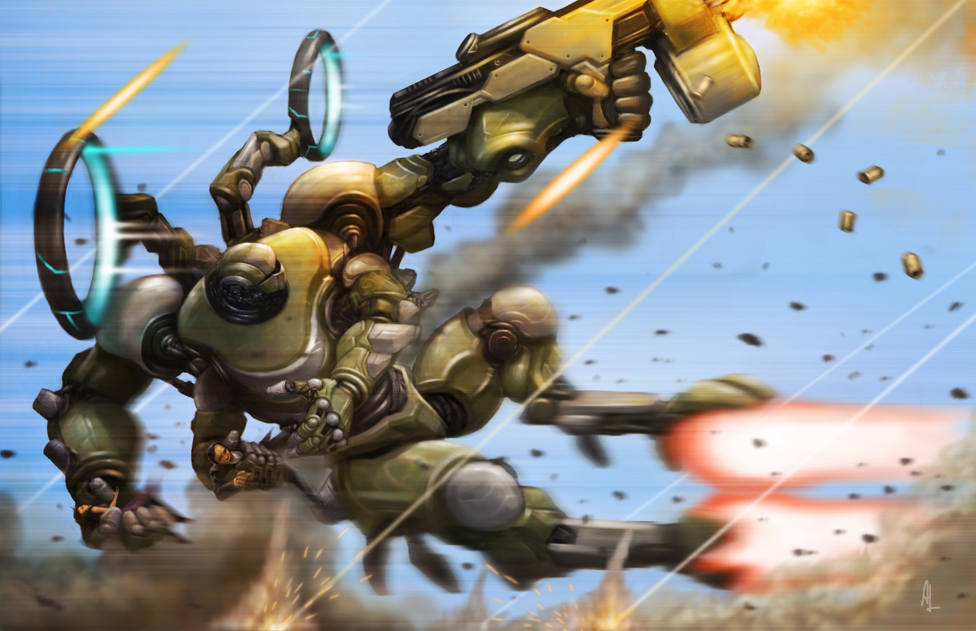 ArtStation - Mech: The Rescue