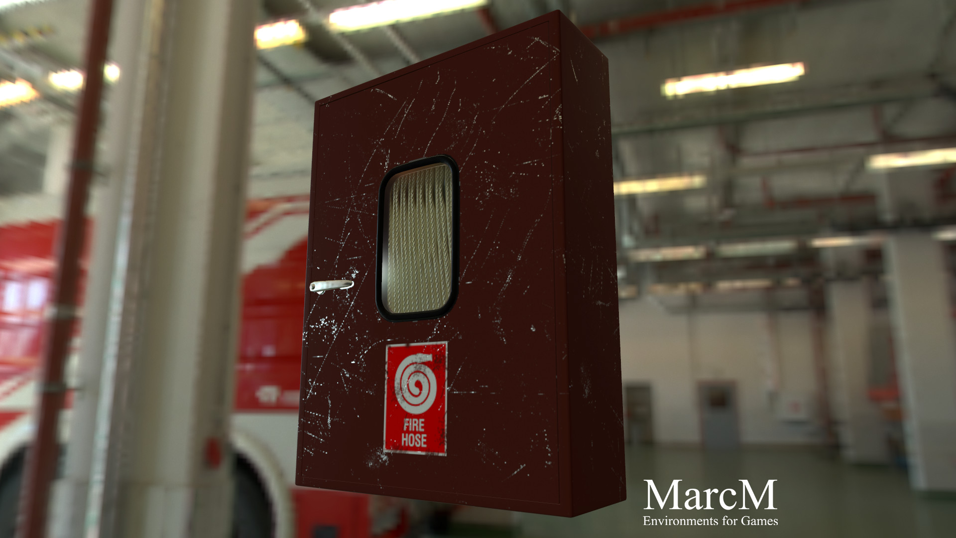 ArtStation - Firefighter equipment