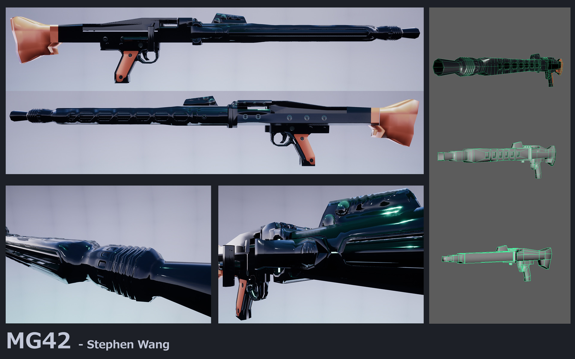 ArtStation - MG42 3D Model