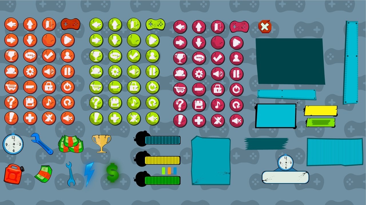 ArtStation - Game Pack UI