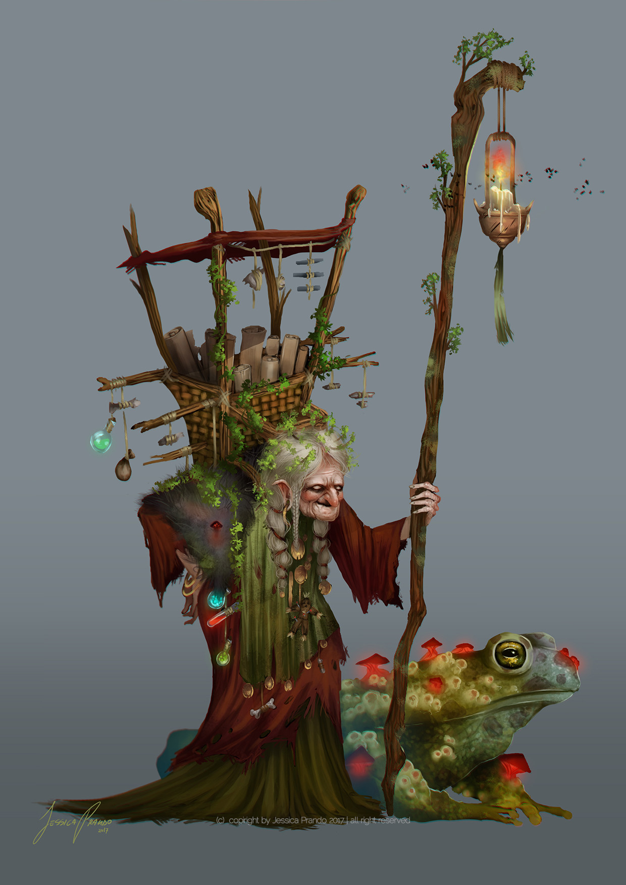 Artstation Swamp Witch