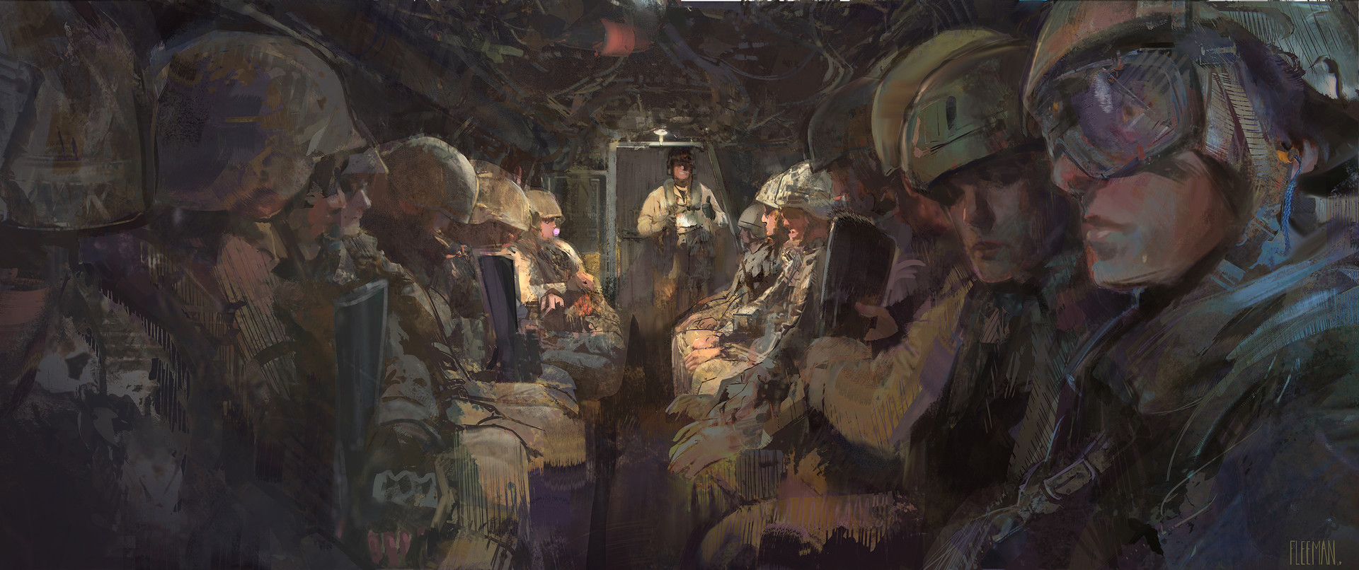 V-22 Transit by Kevin Fleeman : r/ImaginarySoldiers