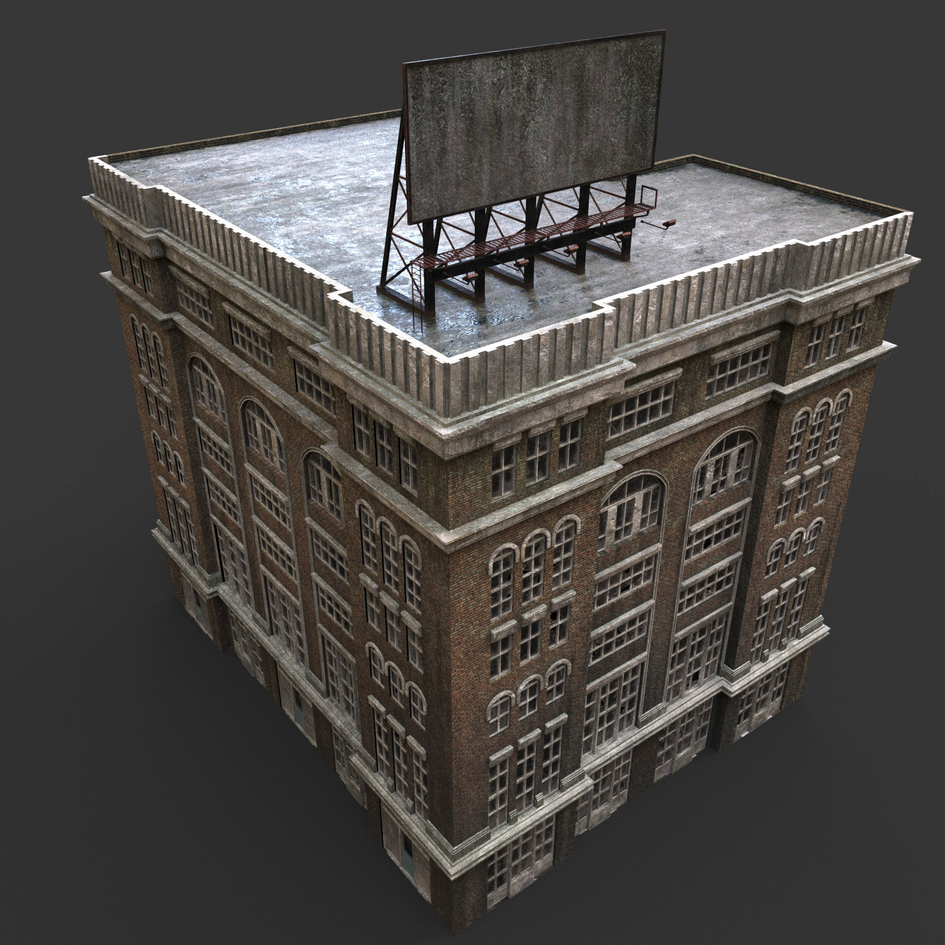 Omar Hesham - Post Apocalyptic Building 2