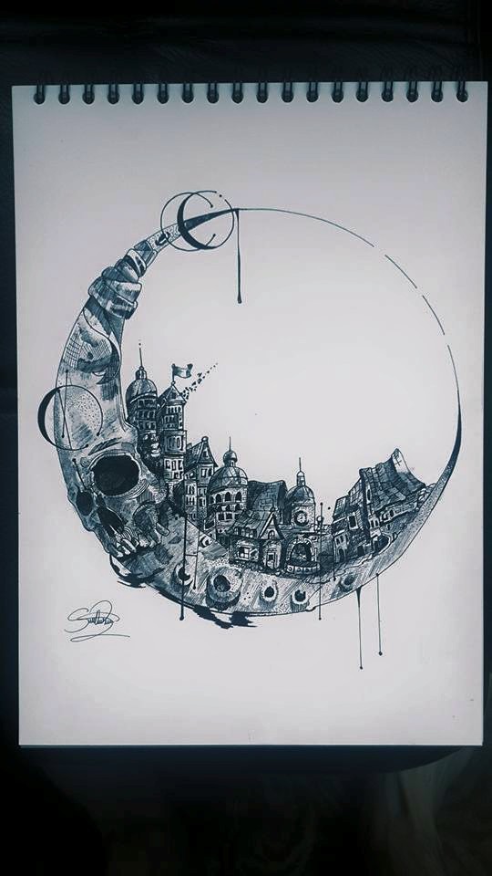 ArtStation - Black moon