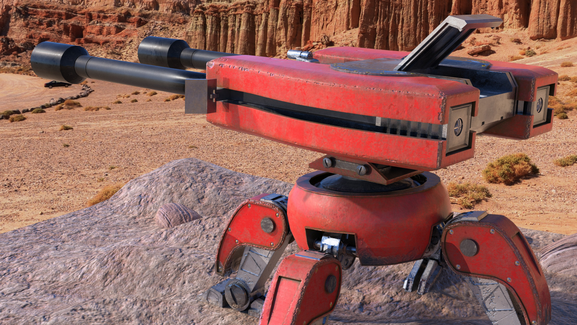 vincent haws - Realistic Torbjorn Turret