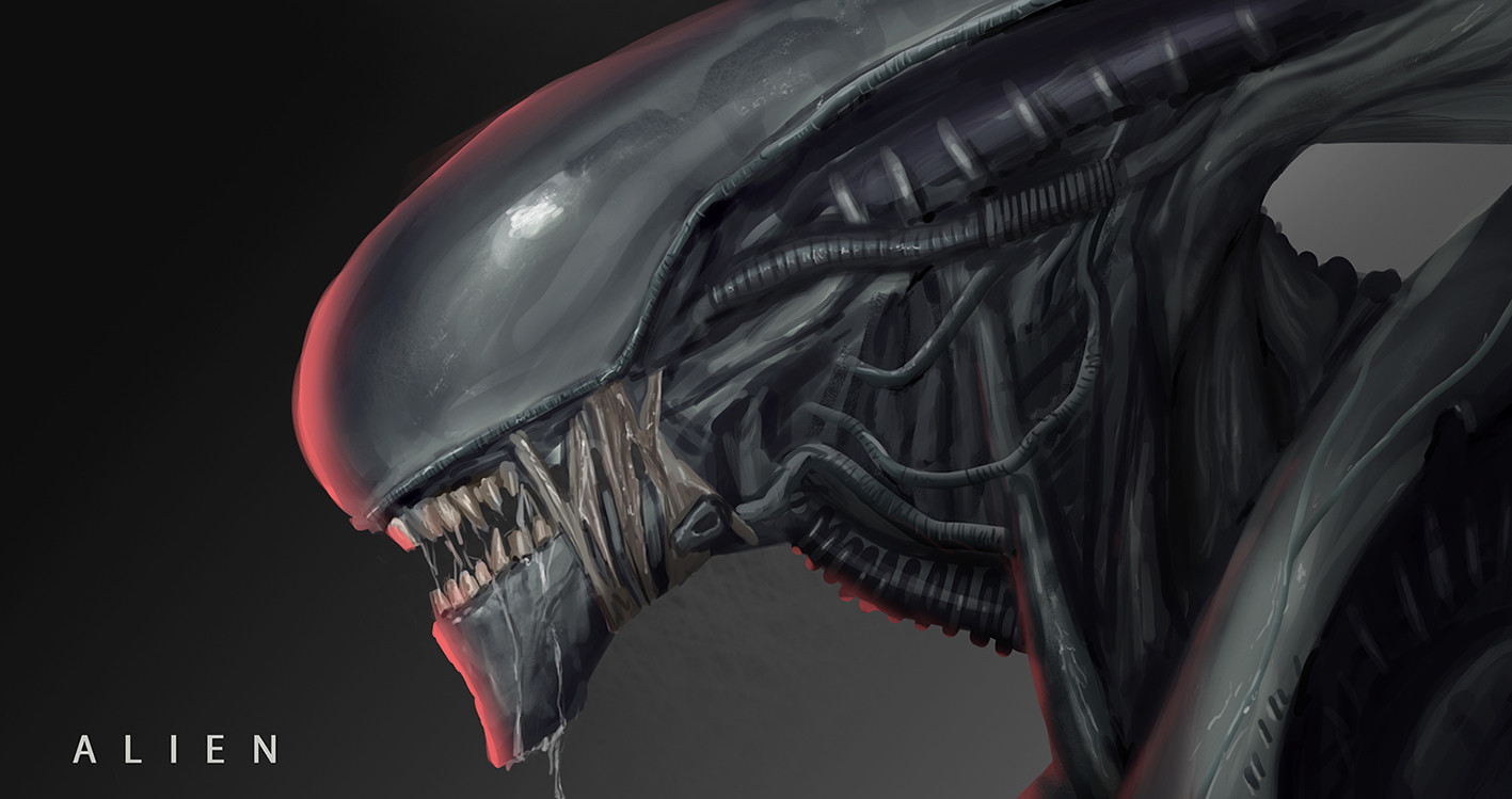 ArtStation - alien fan art
