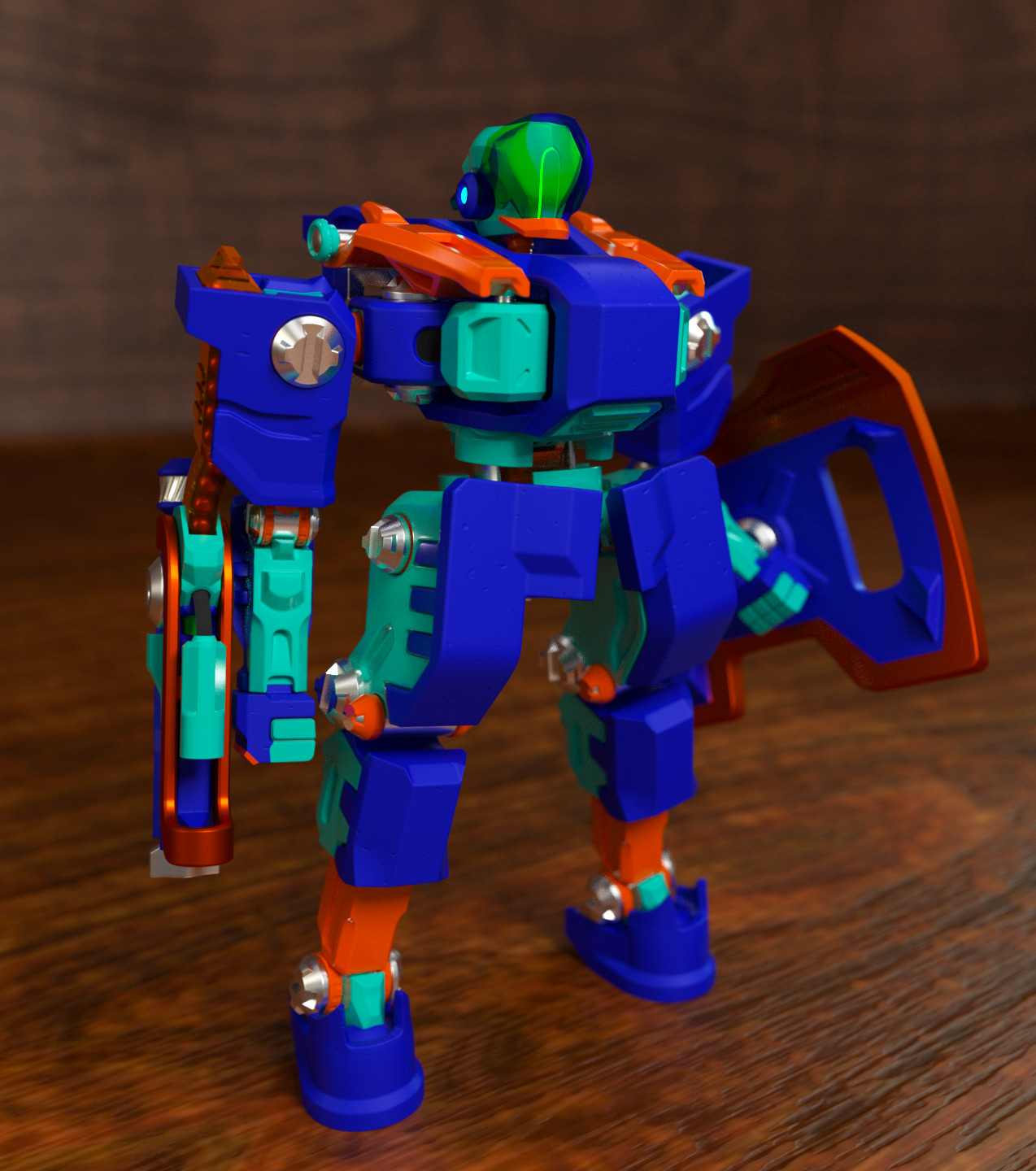 ArtStation - Transforming toy bot