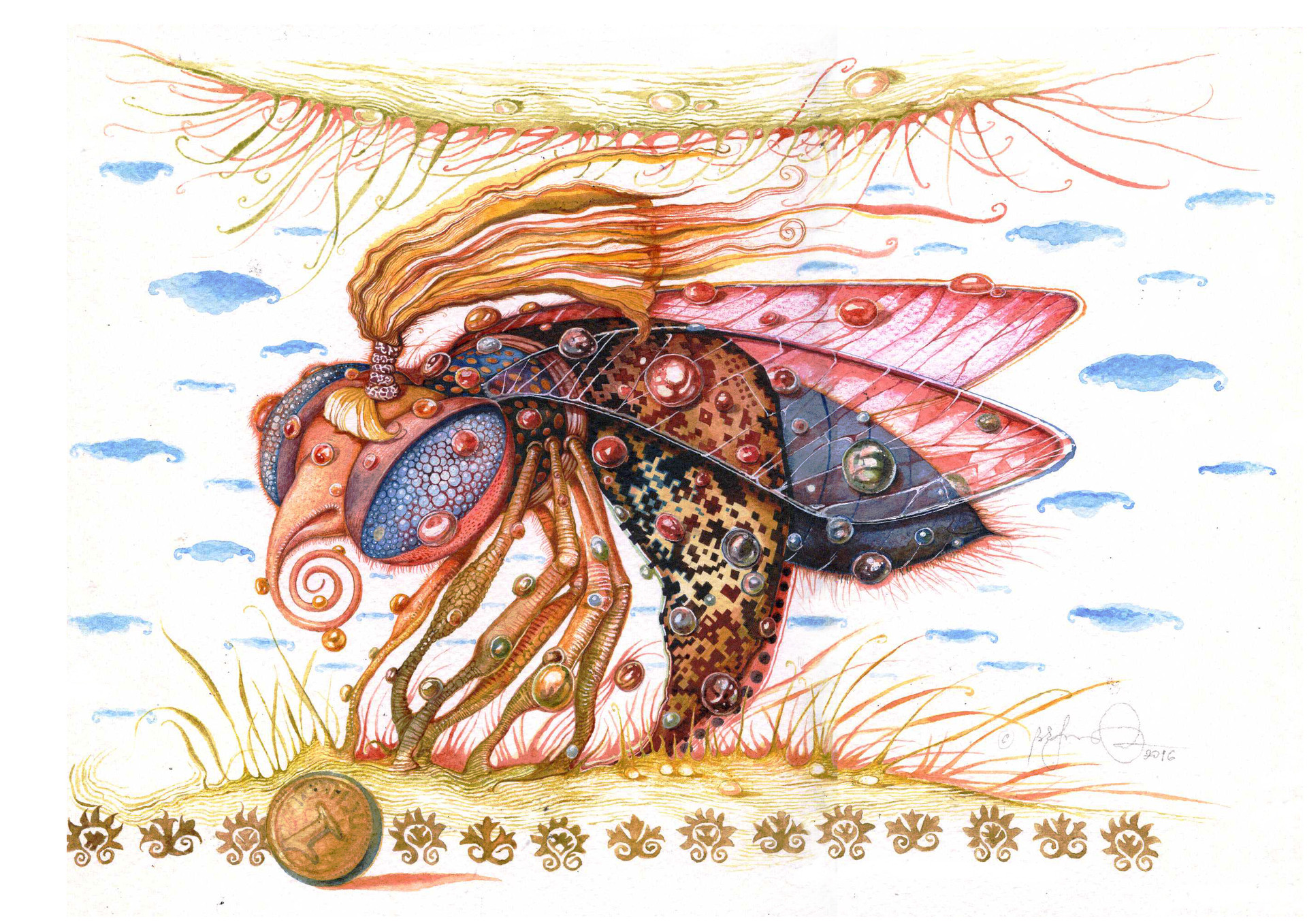 ArtStation - Fly Tsokotukha! In the steppes of Ukraine. Artist Viktor ...