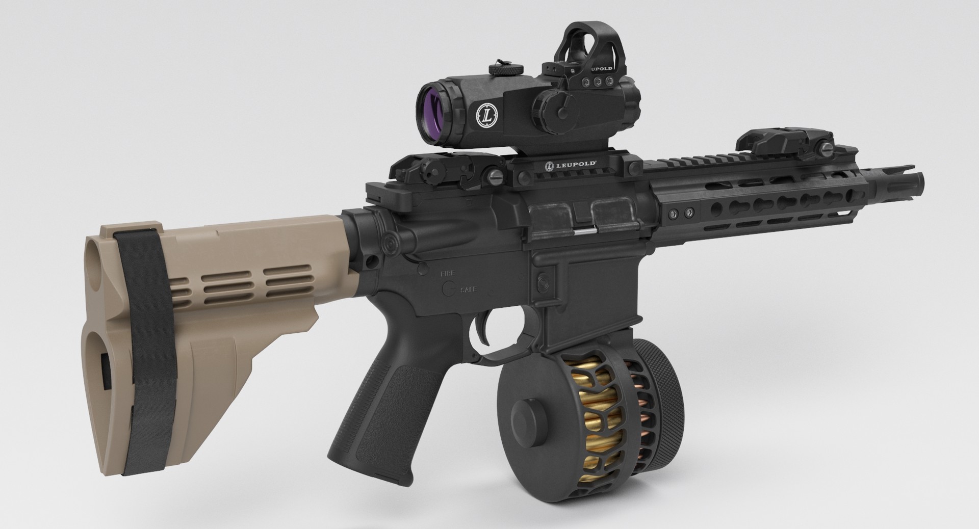 Triod Team - AR 15 Assault Rifle