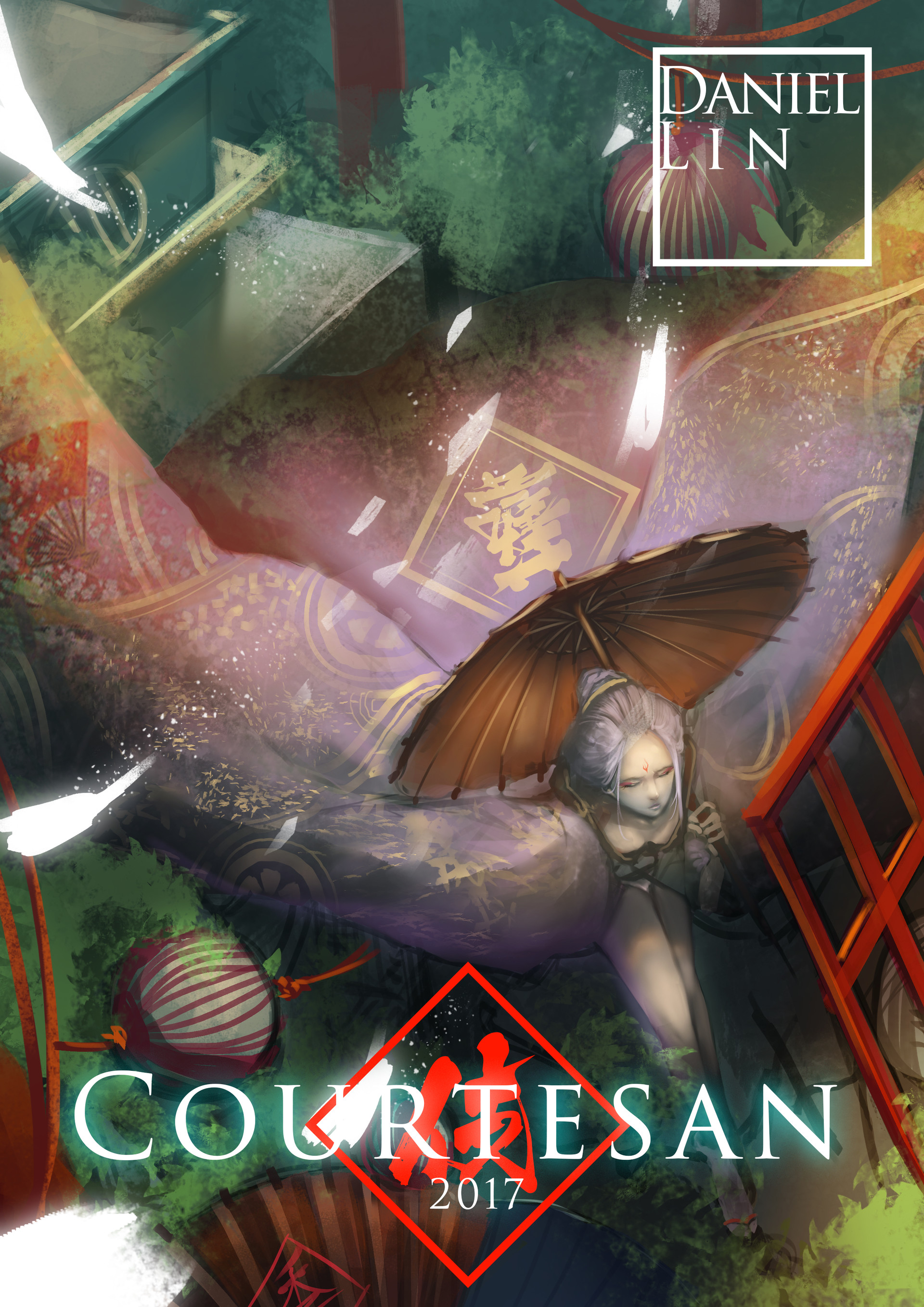 ArtStation - Courtesan藝妓