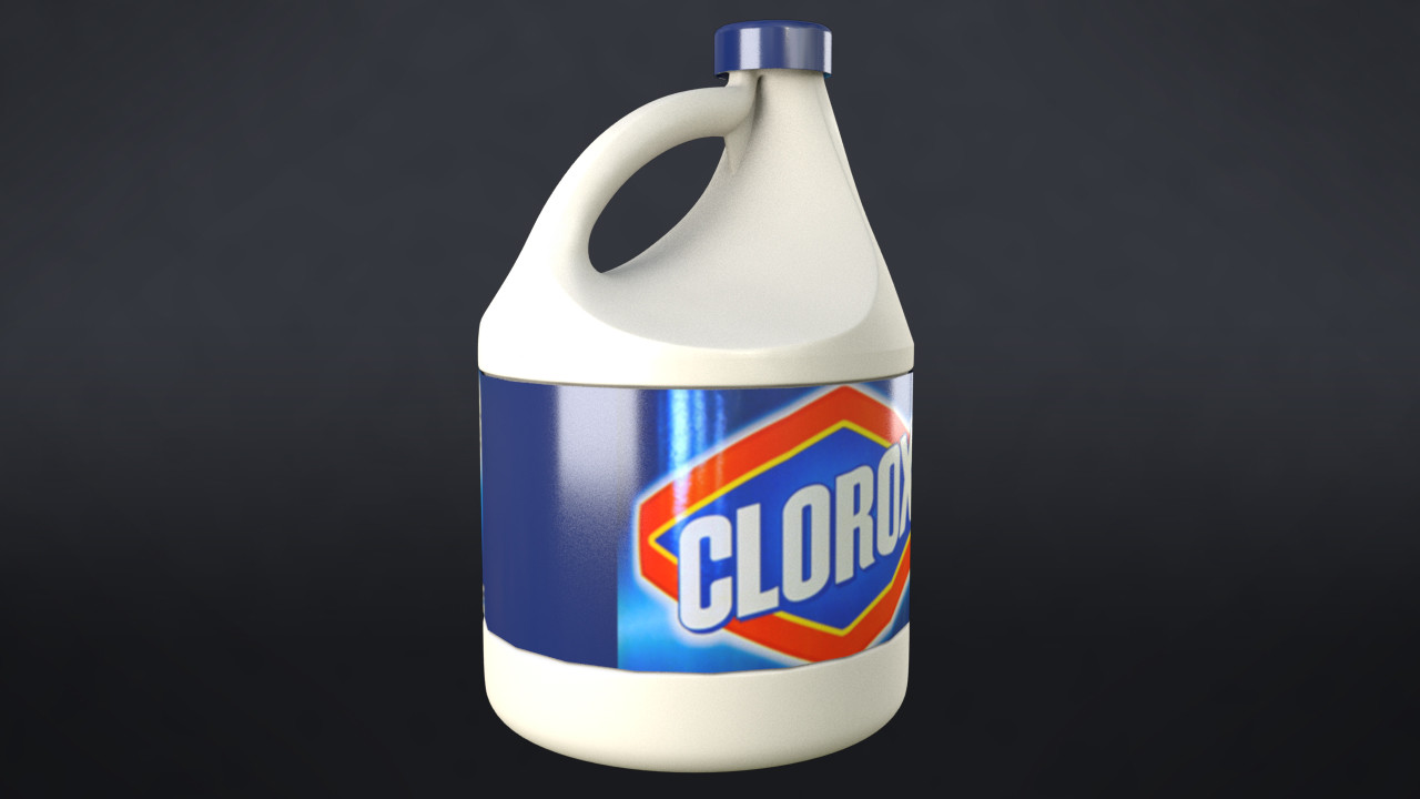 ArtStation - Bleach Bottle