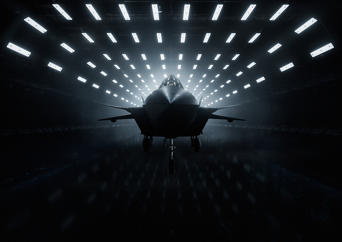 ArtStation - J20 Fighter hangar