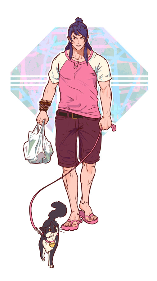 ArtStation - Cat Walk.