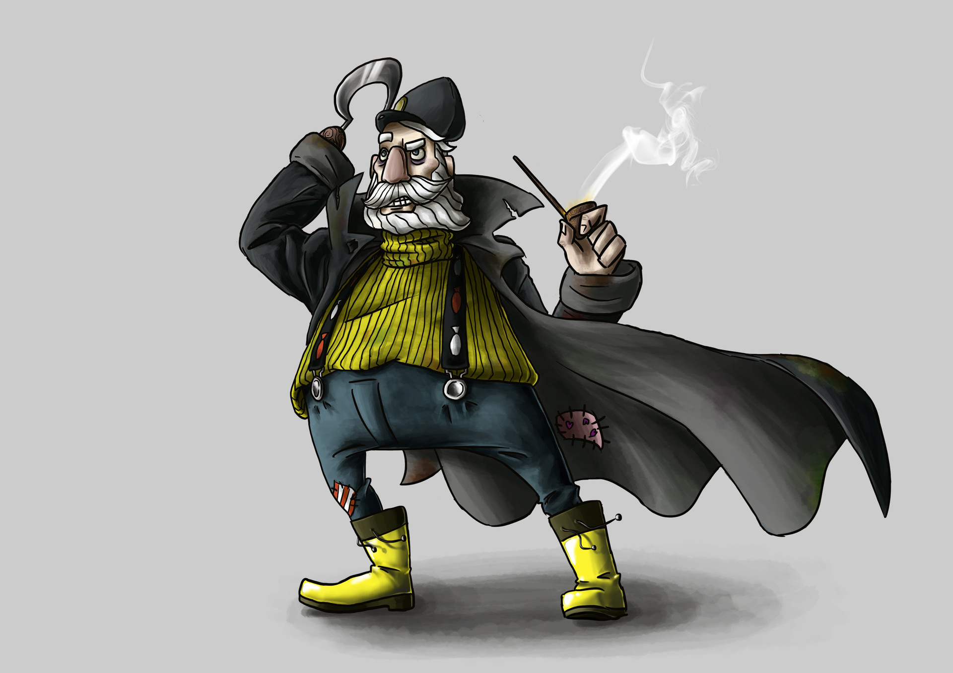 ArtStation - "Captain Frank Coleman" - Concept Art