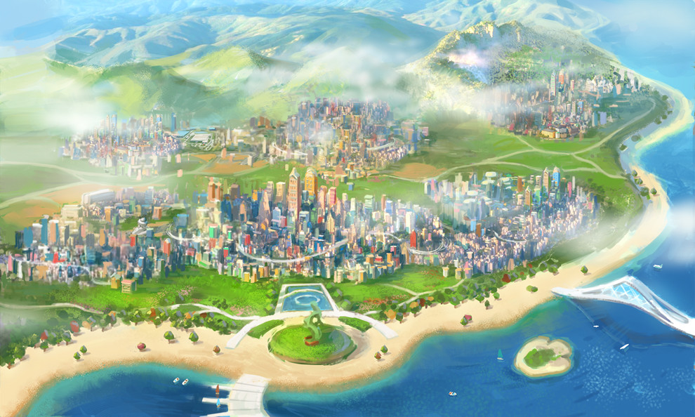 ArtStation - ONE CITY