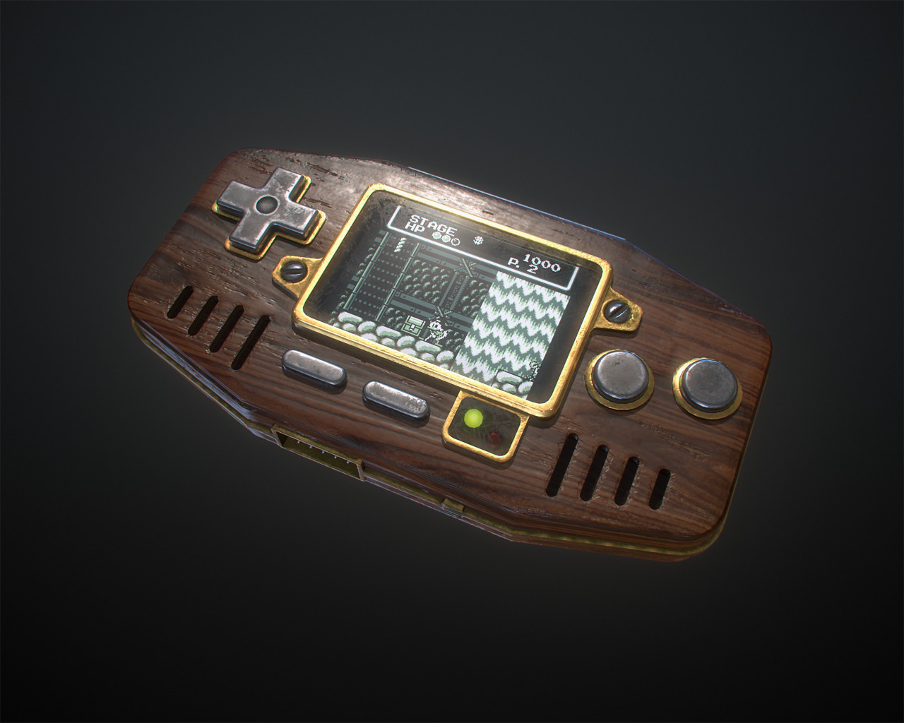 ArtStation - Handheld Game Console