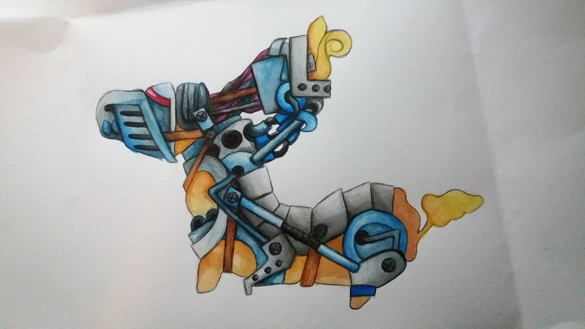 ArtStation - Mechanical Horse