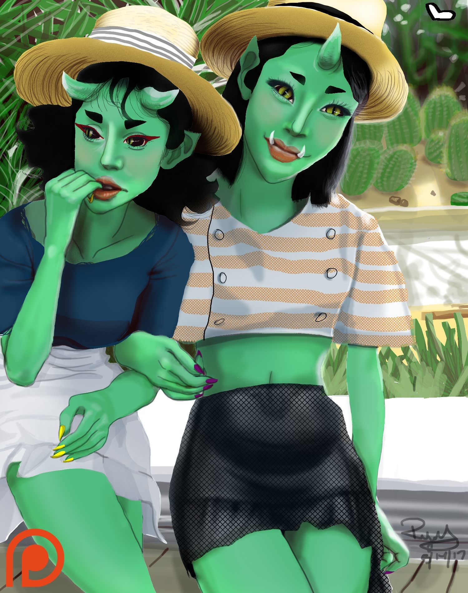 ArtStation - Eek! Smile!